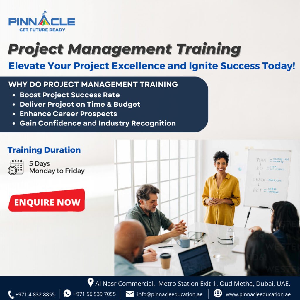 Project Management Training in Dubai