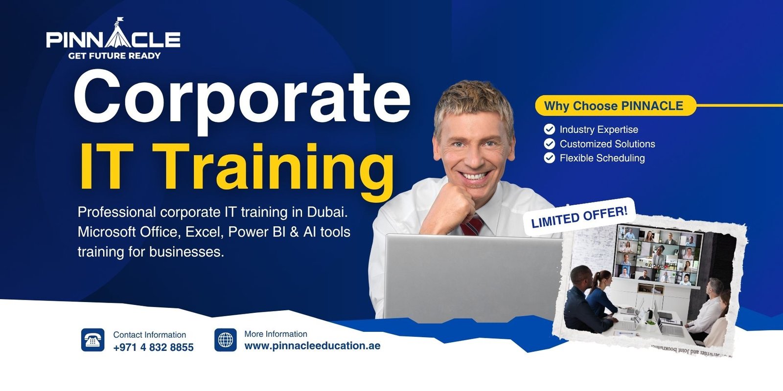 Corporate IT Training in Dubai | PINNACLE (2025)