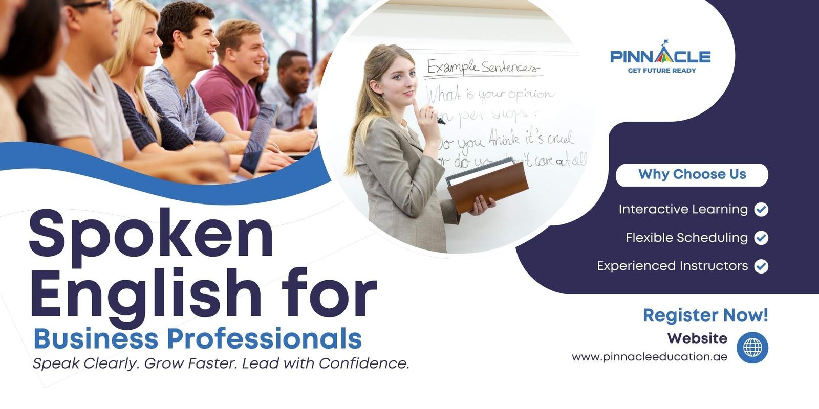 Spoken English for Professionals in Dubai | PINNACLE