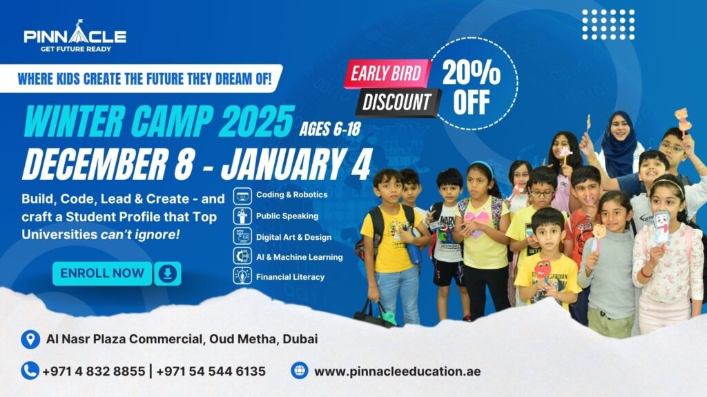 Best Winter Camp for Kids in Dubai 2025 | Affordable Fee | Avail Transport